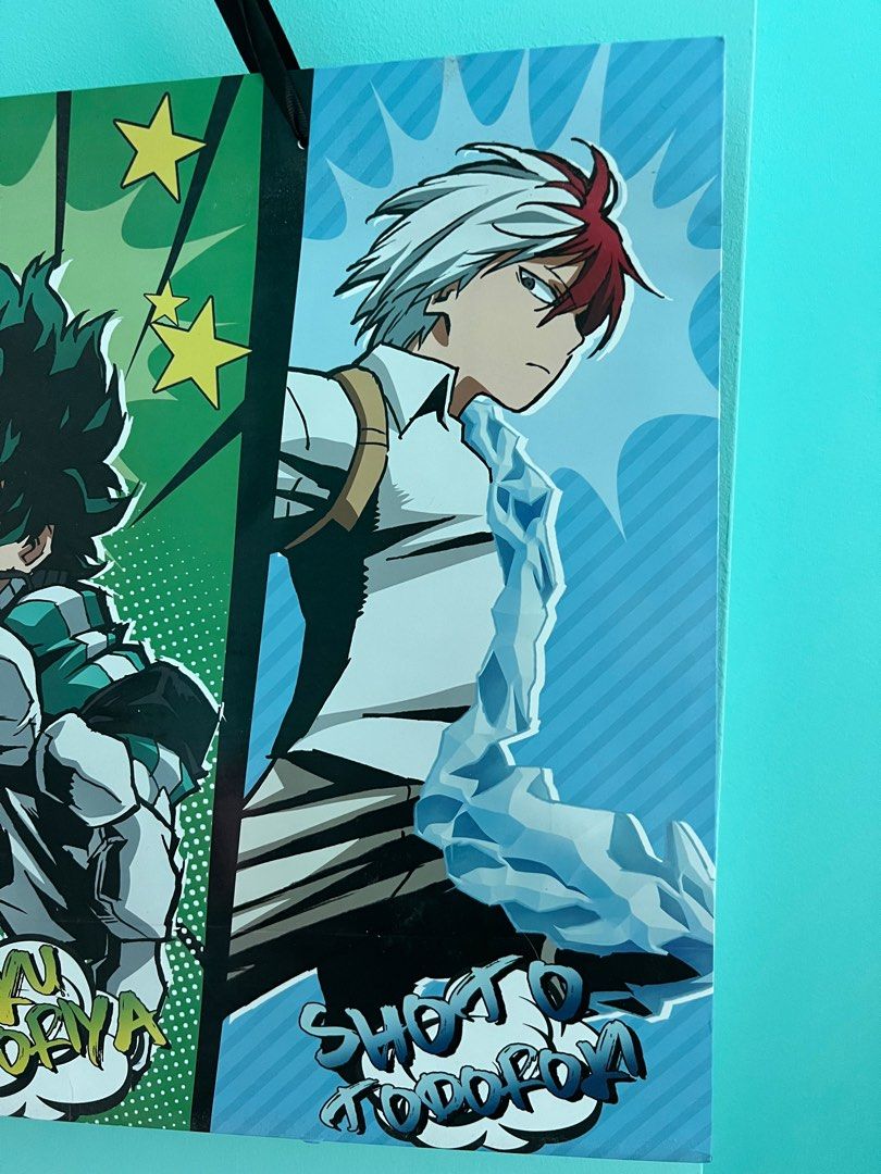 Anime paper bag REM Valiant Force Katsuya Dayugo Izuyu Midoriya Shoto ...