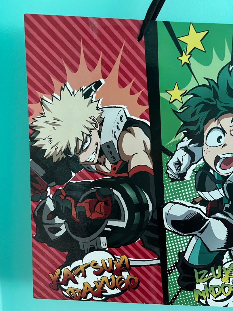 Anime paper bag REM Valiant Force Katsuya Dayugo Izuyu Midoriya Shoto ...