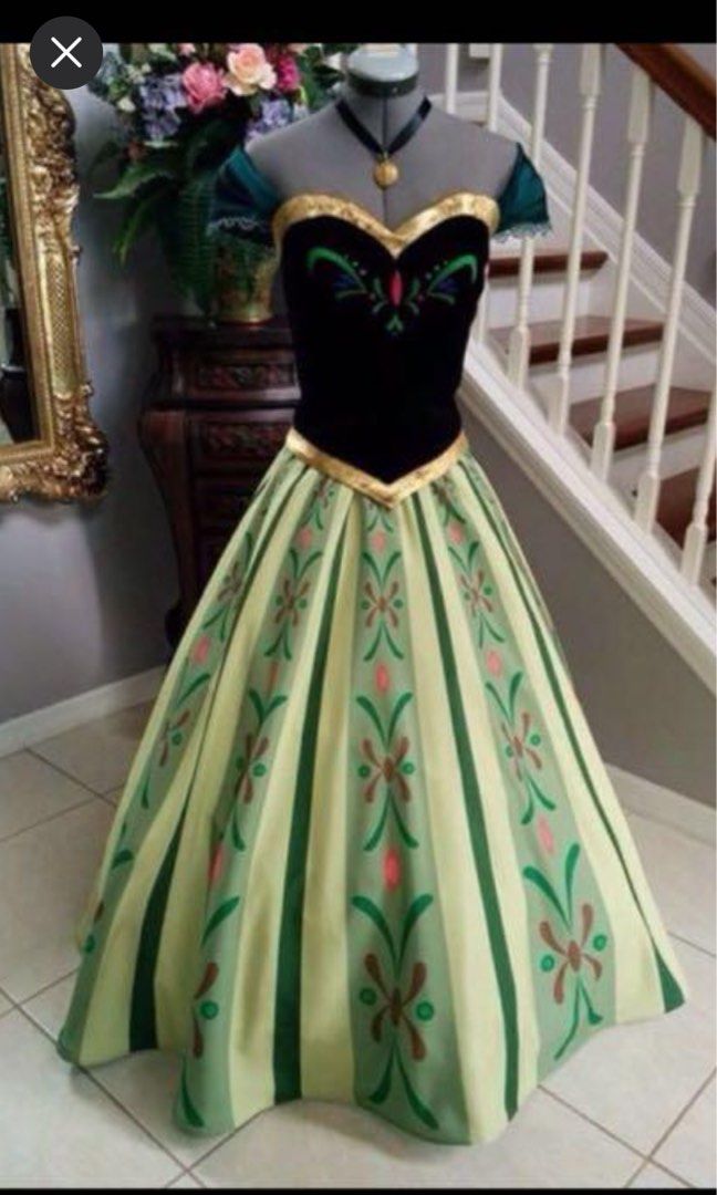 Anna Cosplay Outfit - full set, Women's Fashion, Dresses & Sets ...