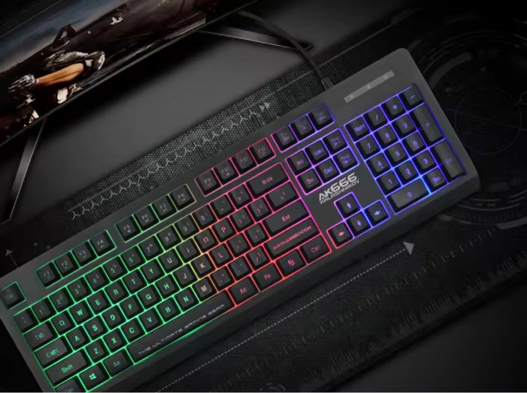 Armaggeddon Keyboard AK666, Computers & Tech, Parts & Accessories ...