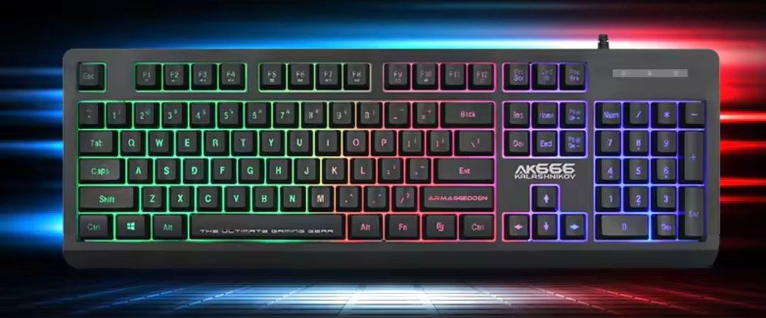 Armaggeddon Keyboard AK666, Computers & Tech, Parts & Accessories ...