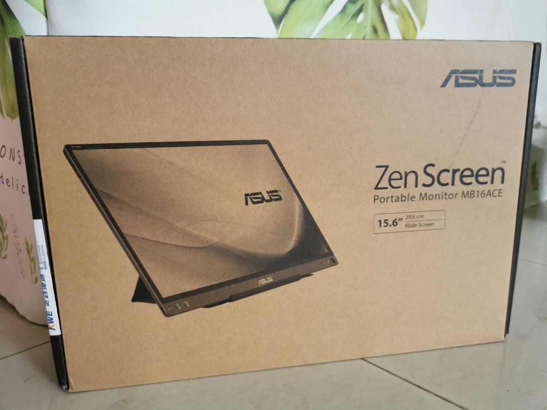 Asus Zenscreen 15.6" Portable Monitor MB16ACE, Computers & Tech, Parts ...