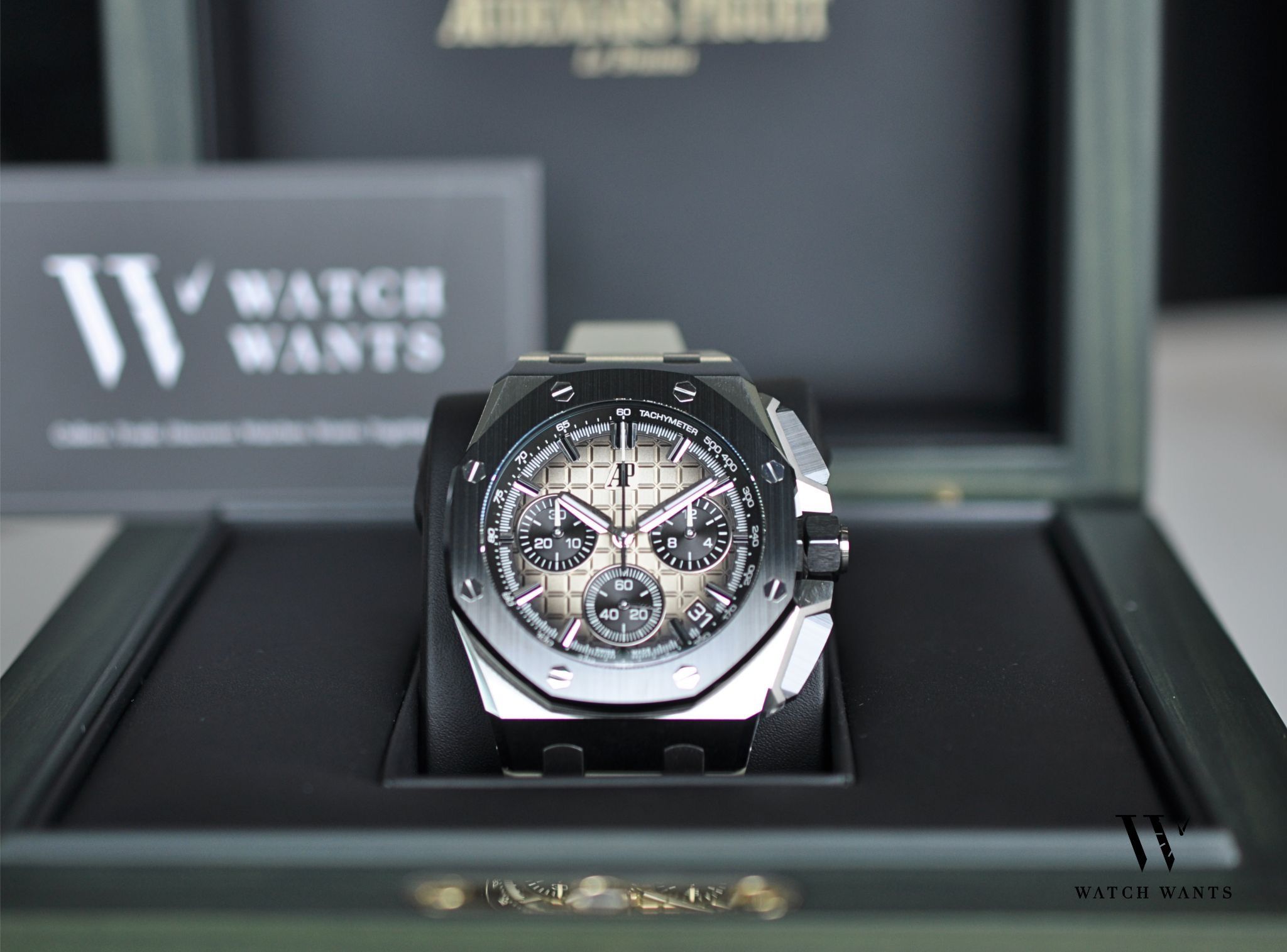 Audemars Piguet AP Royal Oak Offshore ROO Chronograph Chrono 26420SO ...