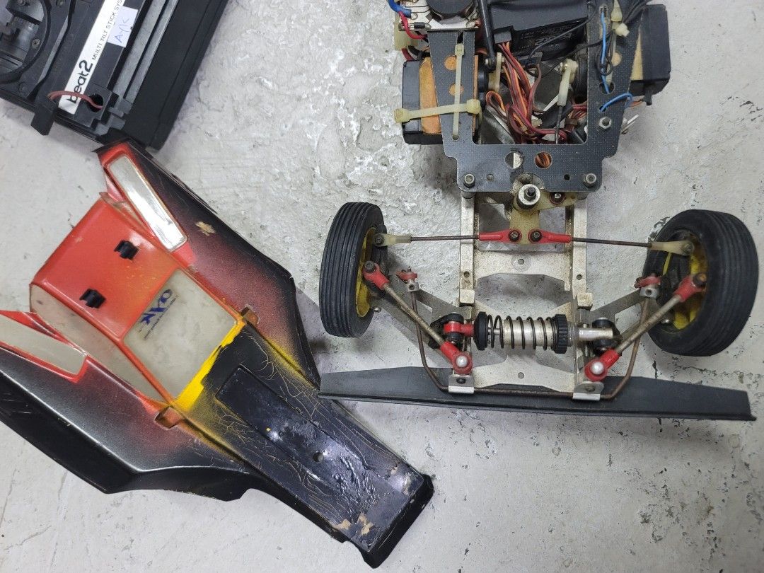 Ayk sidewinder 古董遙控車 rc car r/c, 興趣及遊戲, 玩具 & 遊戲類 - Carousell
