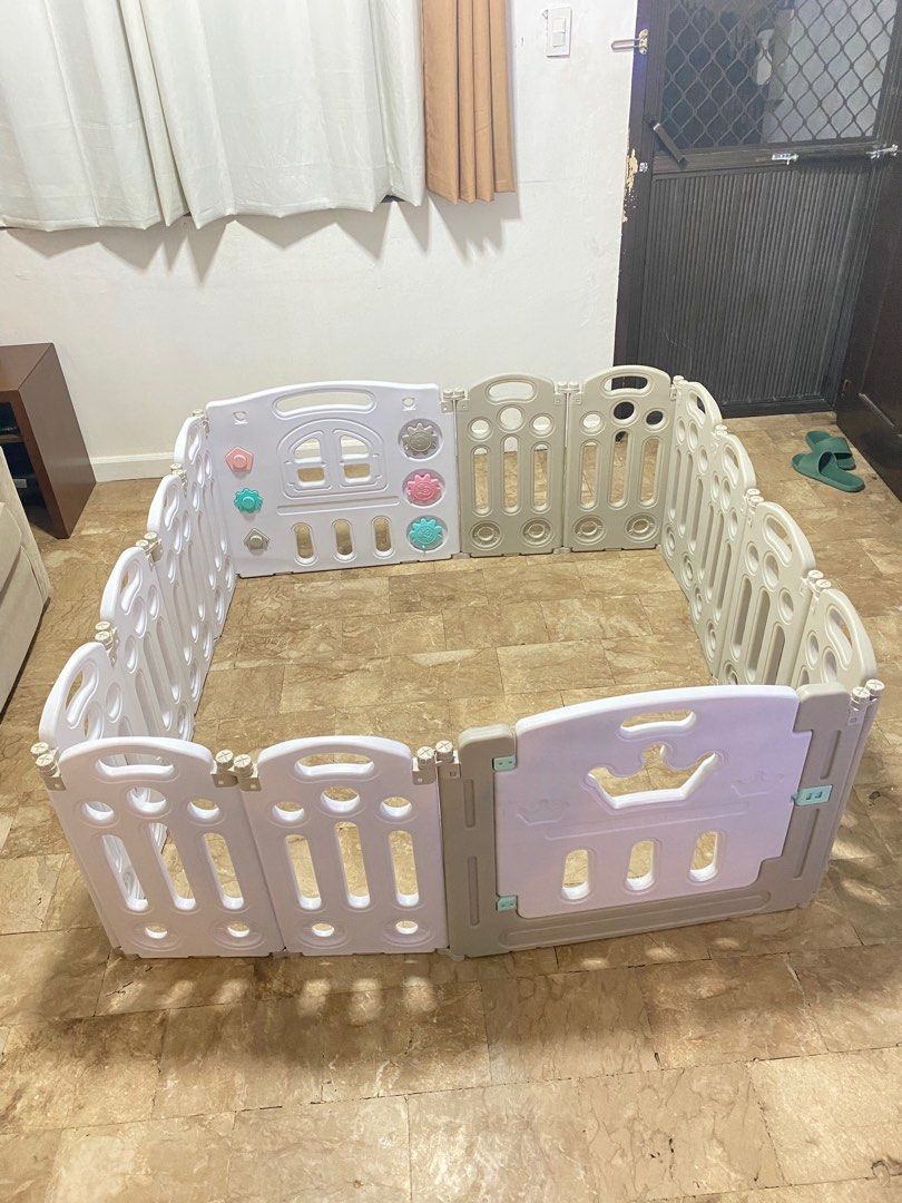 Baby fence / playpen, Babies & Kids, Baby Nursery & Kids Furniture ...