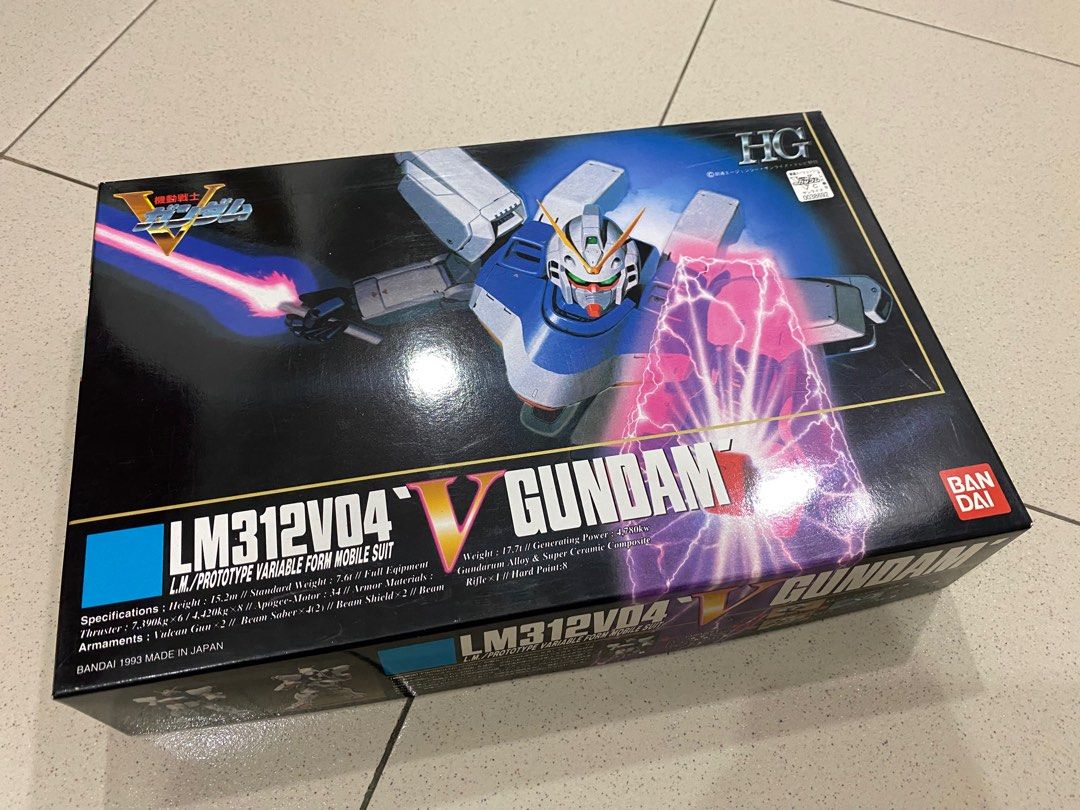 Bandai 1/100 High Grade (HG) scale Victory (V) Gundam (Gunpla / Model ...