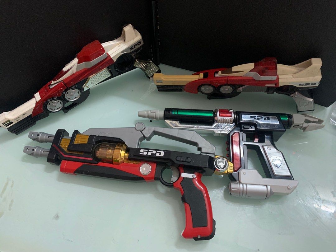 Bandai Power ranger spd weapon, Hobbies & Toys, Toys & Games on Carousell