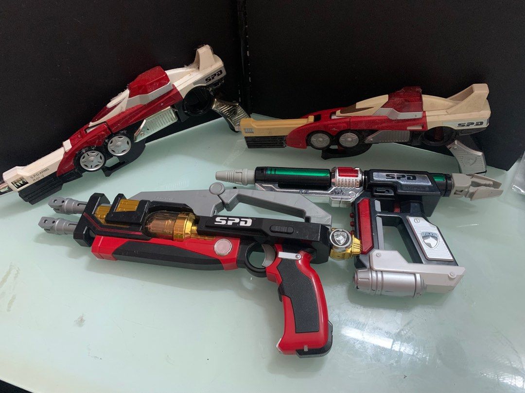 Bandai Power ranger spd weapon, Hobbies & Toys, Toys & Games on Carousell