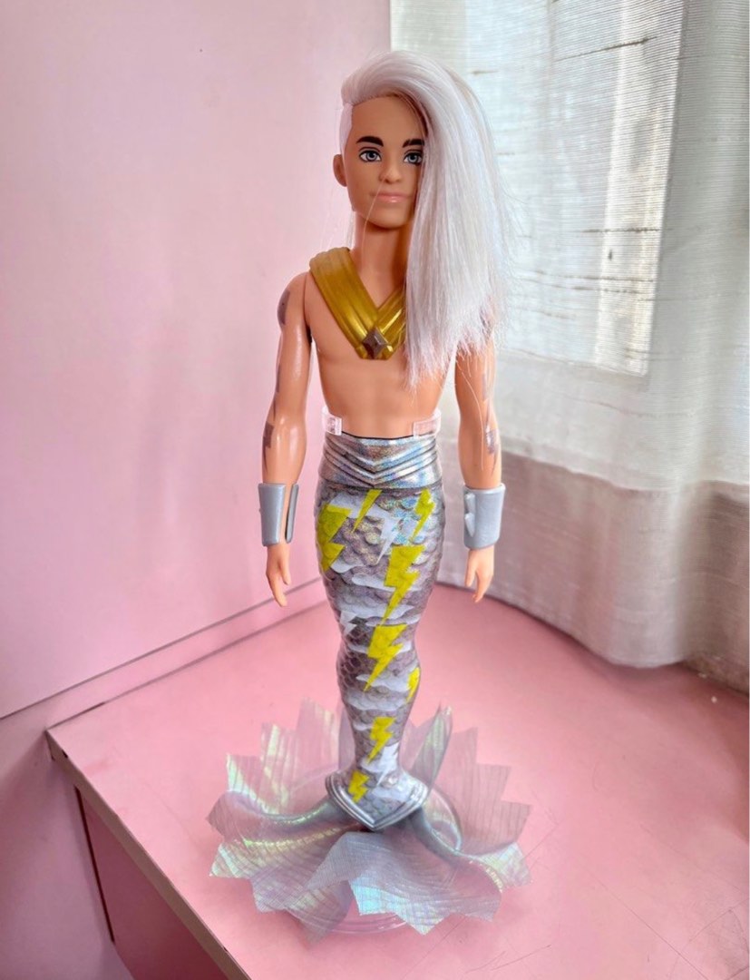 Barbie ken mermaid color change, Hobbies & Toys, Toys & Games on Carousell