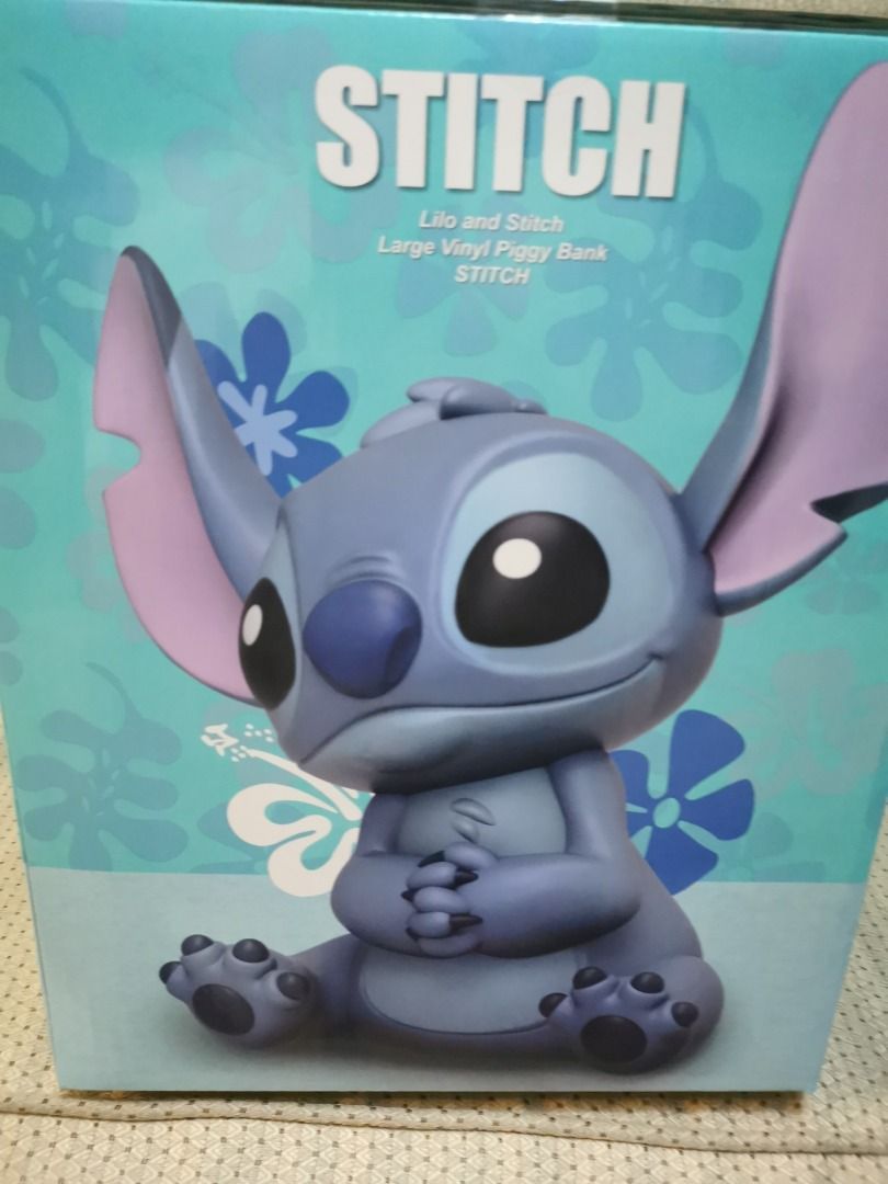 Beast Kingdom Lilo and Stitch Large Vinyl Piggy Bank: STITCH (Coin bank ...