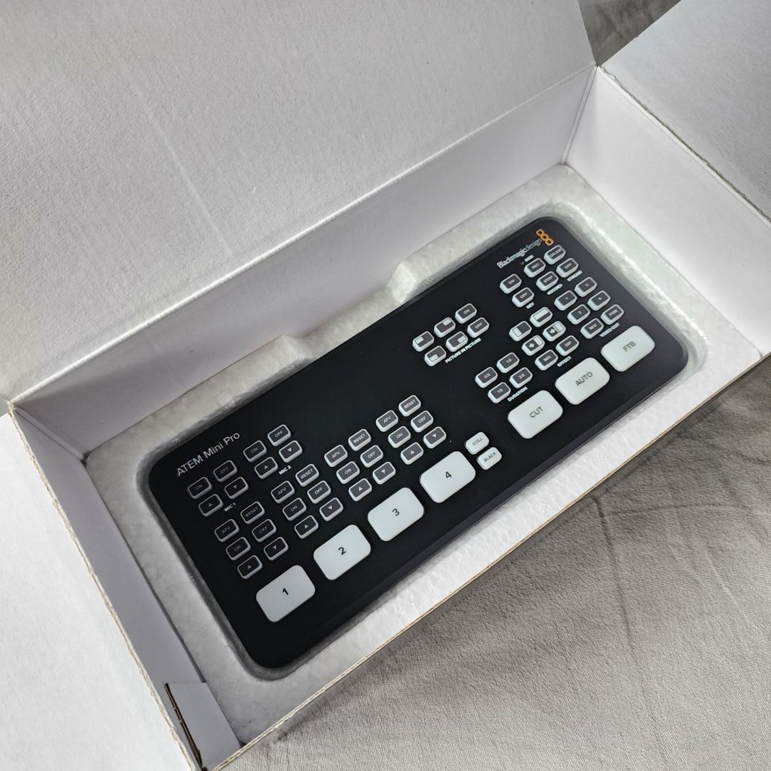 Blackmagic Design ATEM Mini Pro Multicam Video Capture / Switcher ...