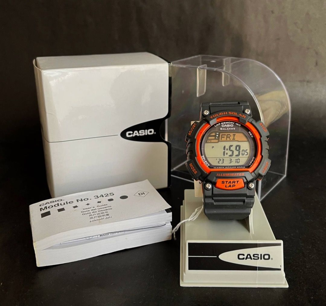 RUSH SALE! BNEW AUTHENTIC! Casio Watch STLS100H-4AV Tough Solar ...