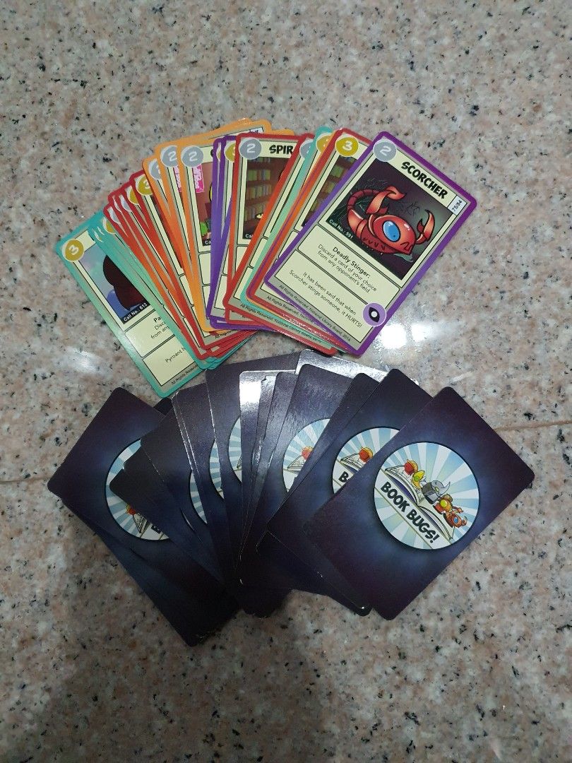 Book bug library cards, Hobbies & Toys, Toys & Games on Carousell