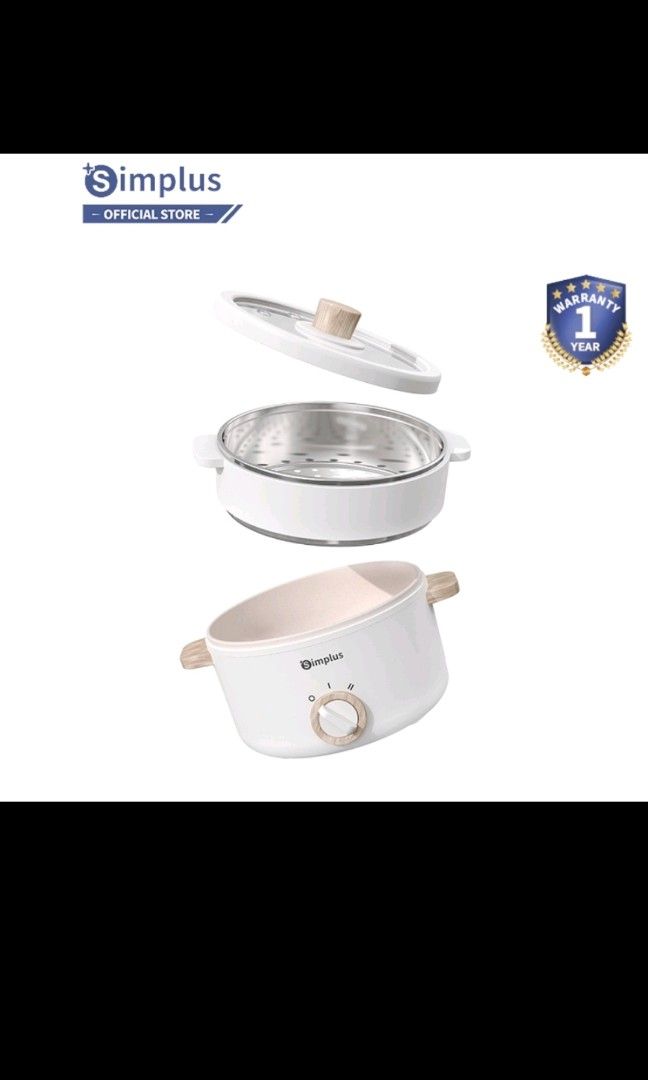 Brand new simplus electric cooker with steamer, TV & Home Appliances ...