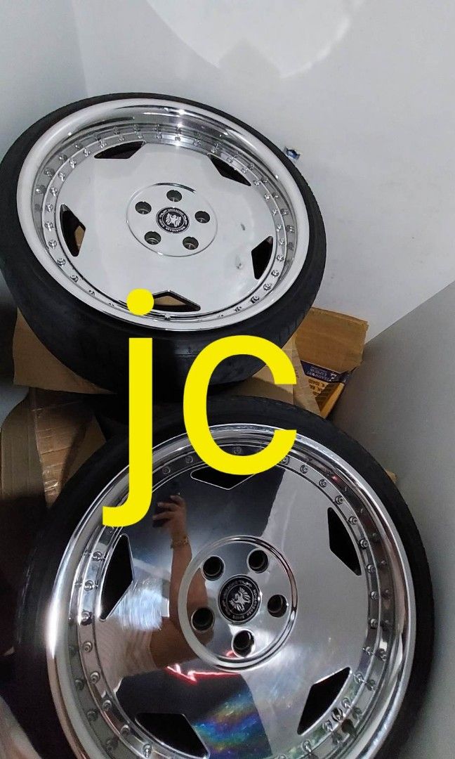 VIP Mags 5x114, Car Parts & Accessories, Mags and Tires on Carousell