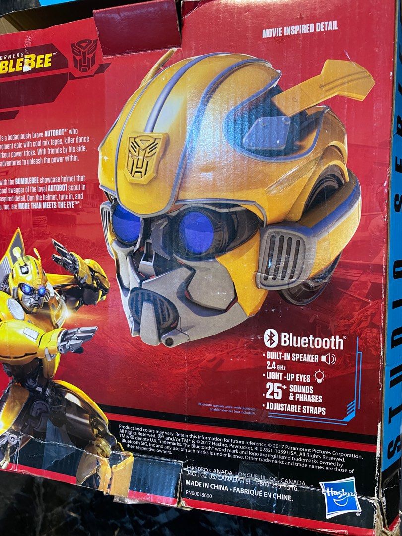 Bumblebee HELMET 1:1, Hobbies & Toys, Toys & Games on Carousell