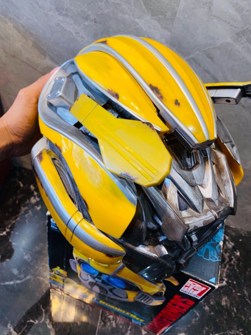 Bumblebee HELMET 1:1, Hobbies & Toys, Toys & Games on Carousell