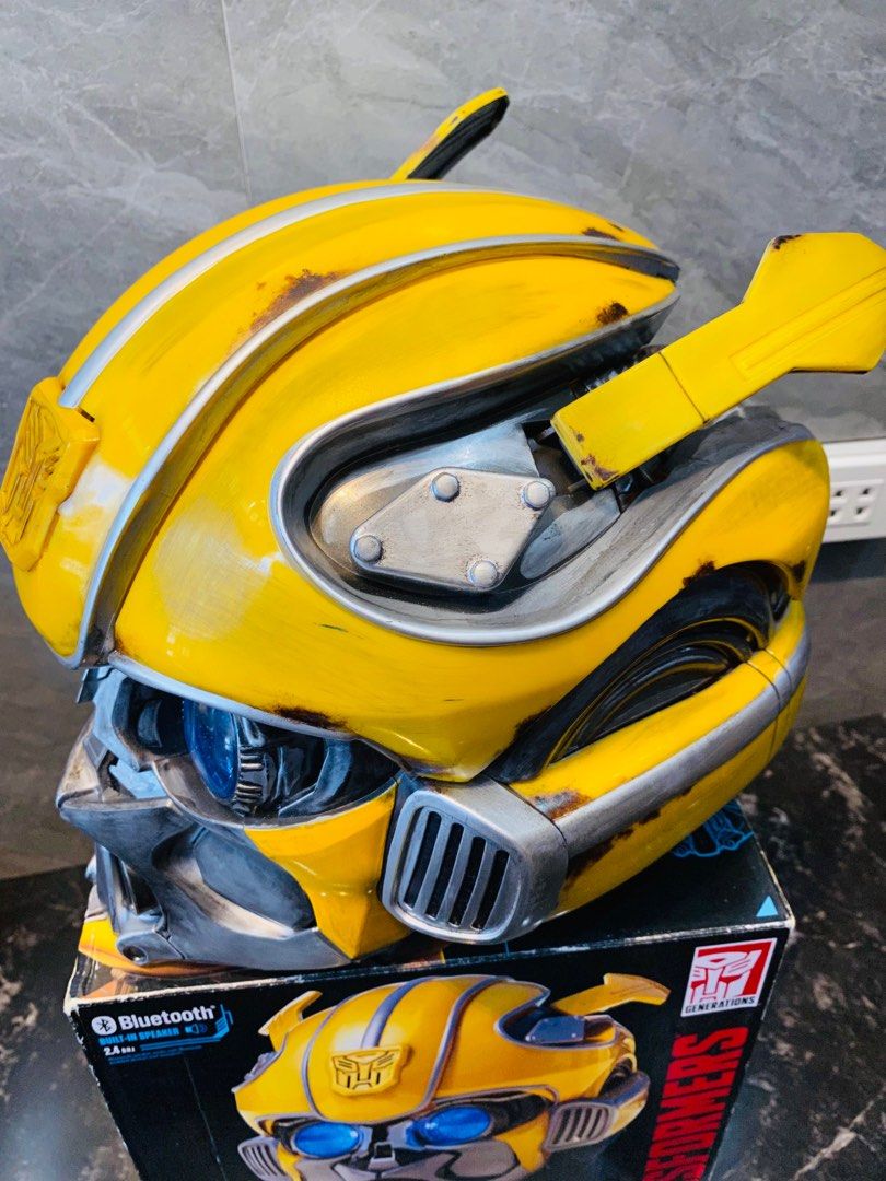 Bumblebee HELMET 1:1, Hobbies & Toys, Toys & Games on Carousell