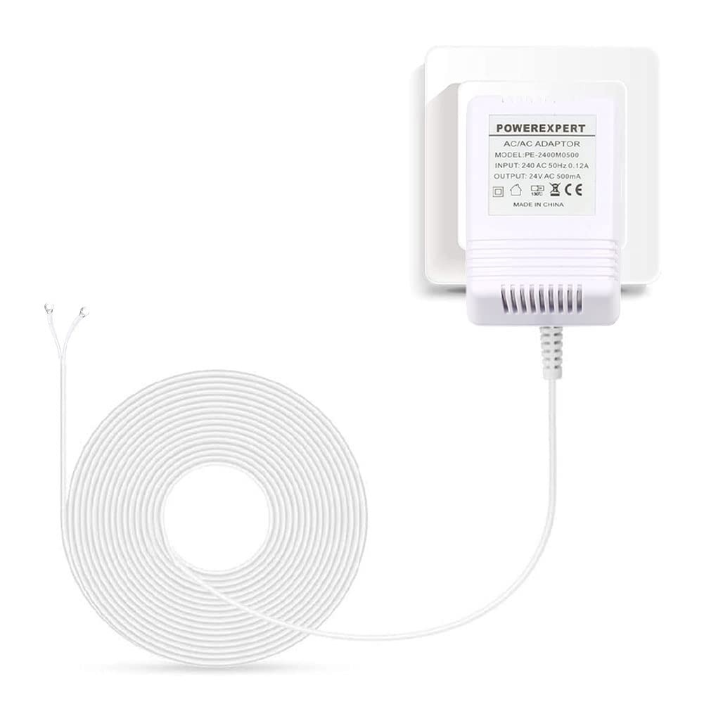 [C1657] Doorbell Transformer 18V 500MA, Visual Doorbell AC Power ...