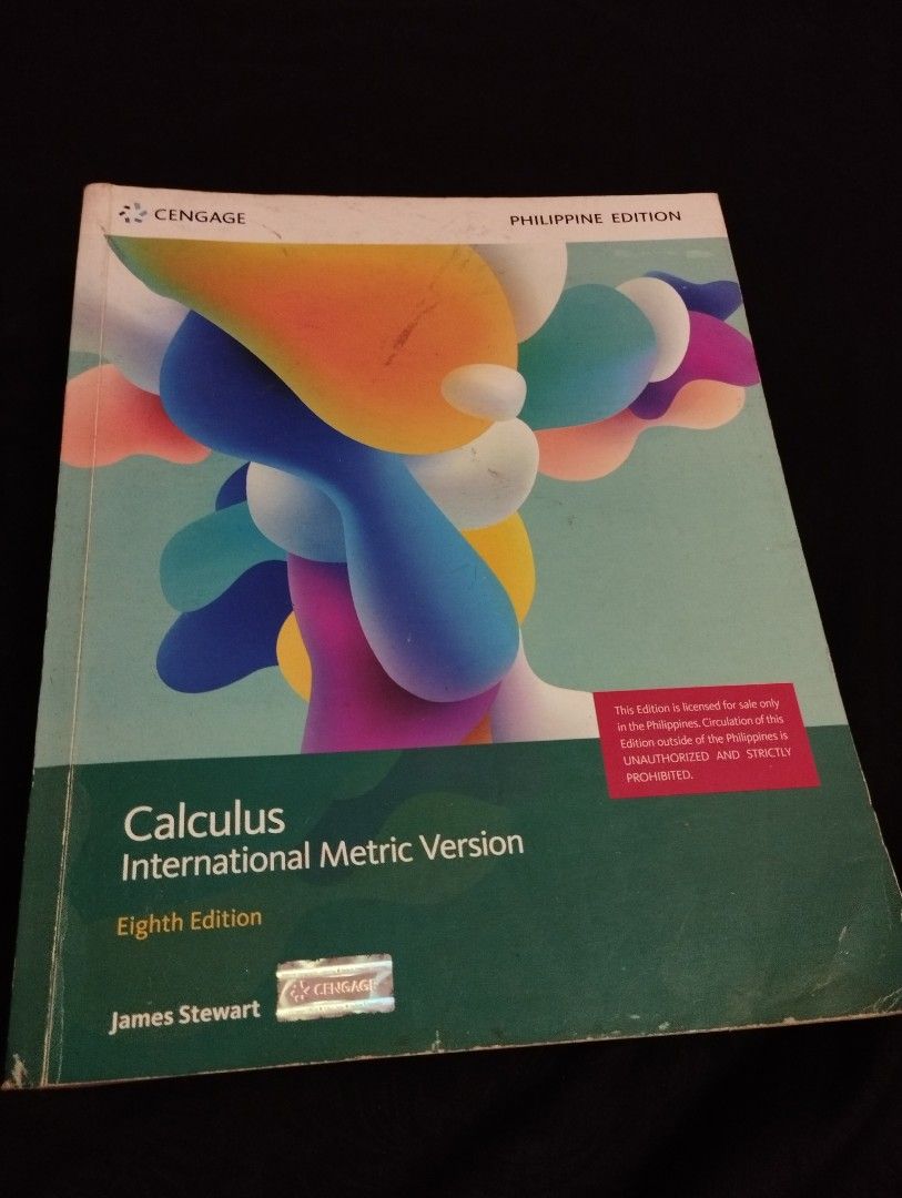 Calculus International Metric Version 8th Ed, Hobbies & Toys, Books ...