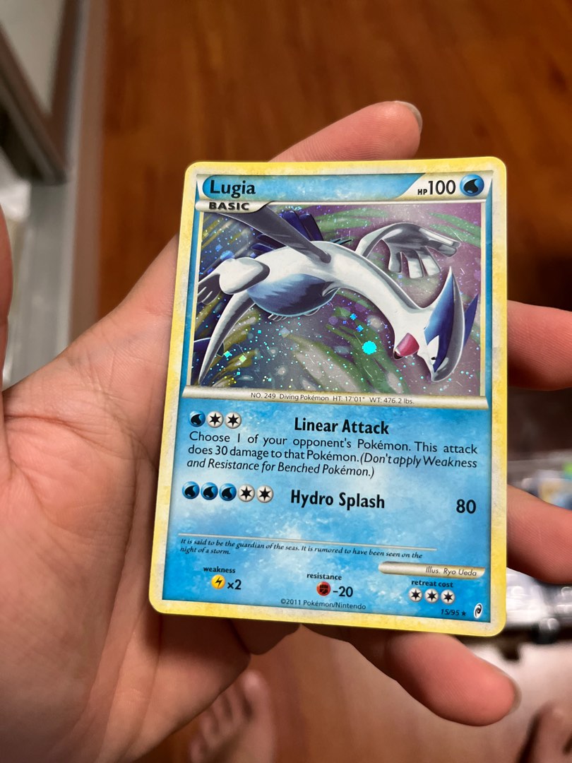 Call of Legends Lugia - Pokemon Card, Hobbies & Toys, Toys & Games on ...