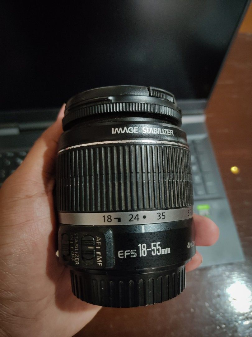 Canon kitlens 18-55mm is, Photography, Lens & Kits on Carousell