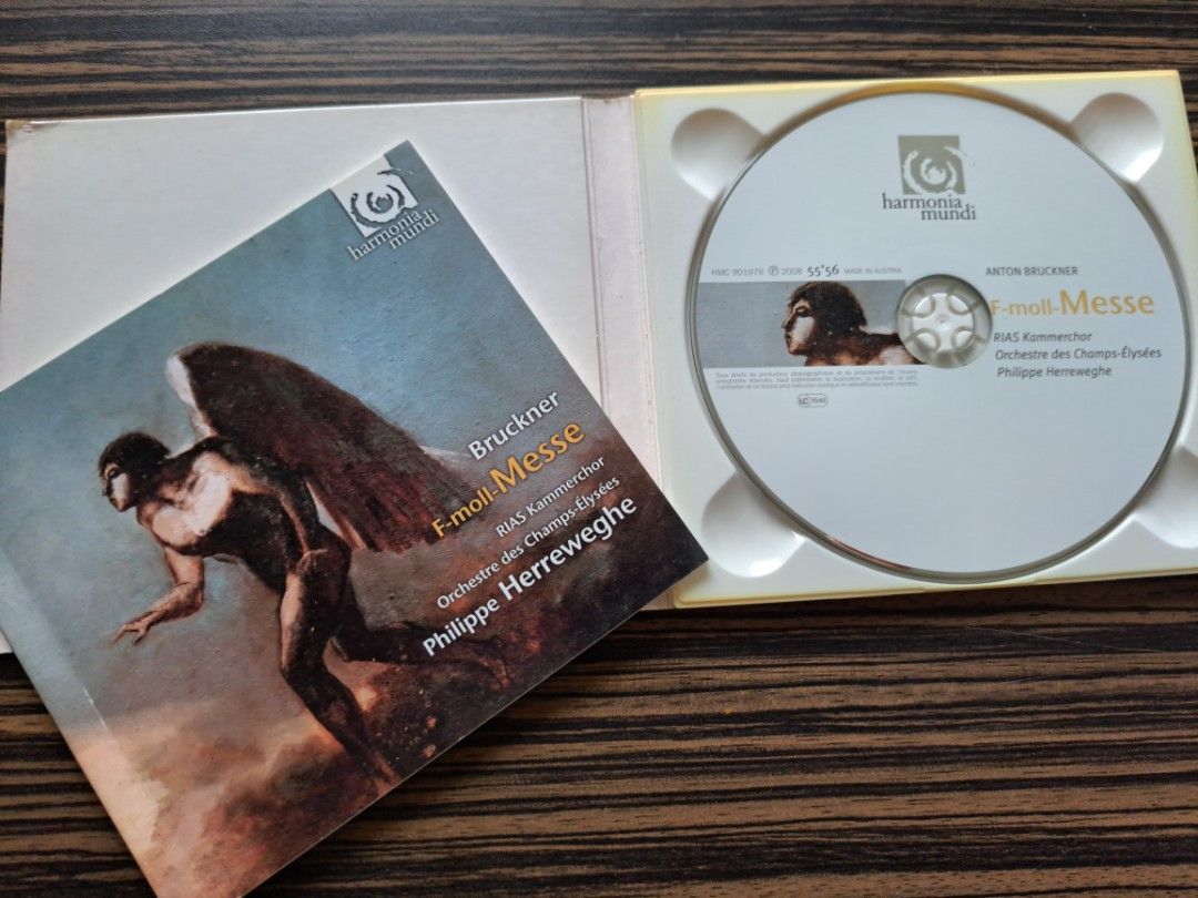 (CD) Bruckner: Mass in F Minor (RIAS Kammerchor / Orchestre des Champs ...