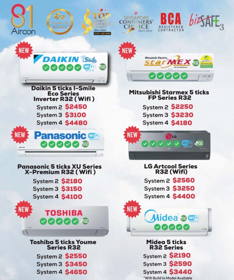Cheaper Aircon Promotion, TV & Home Appliances, Air Conditioners ...