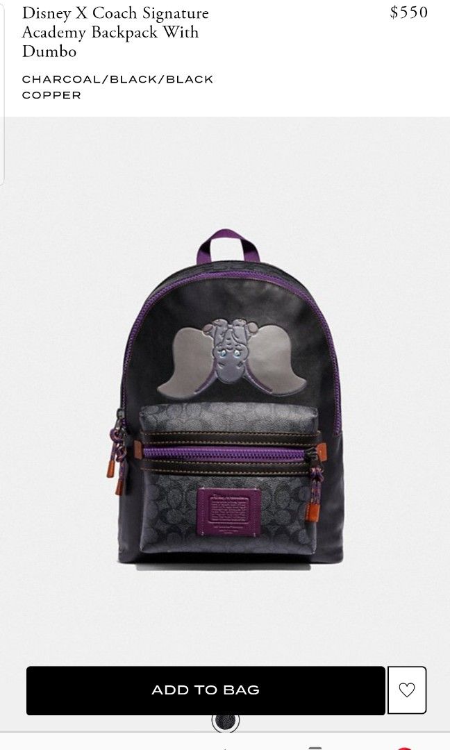 Coach Disney Dumbo series, Luxury, Bags & Wallets on Carousell