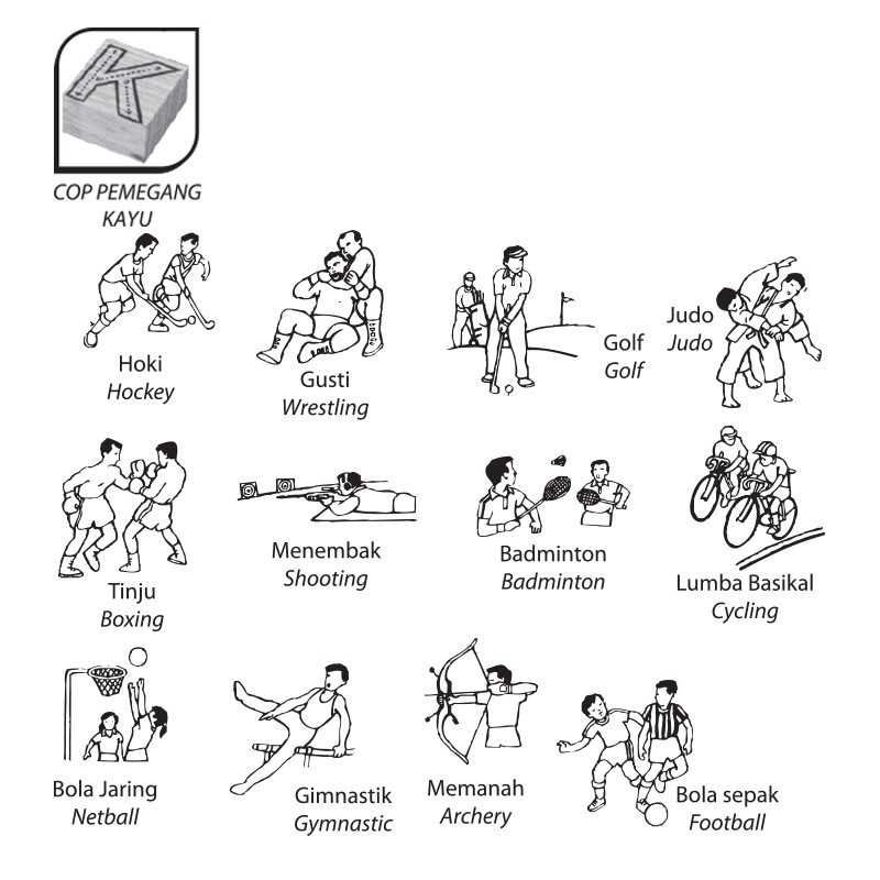 Cop Berjenis-jenis Sukan, Hobbies & Toys, Stationery & Craft ...