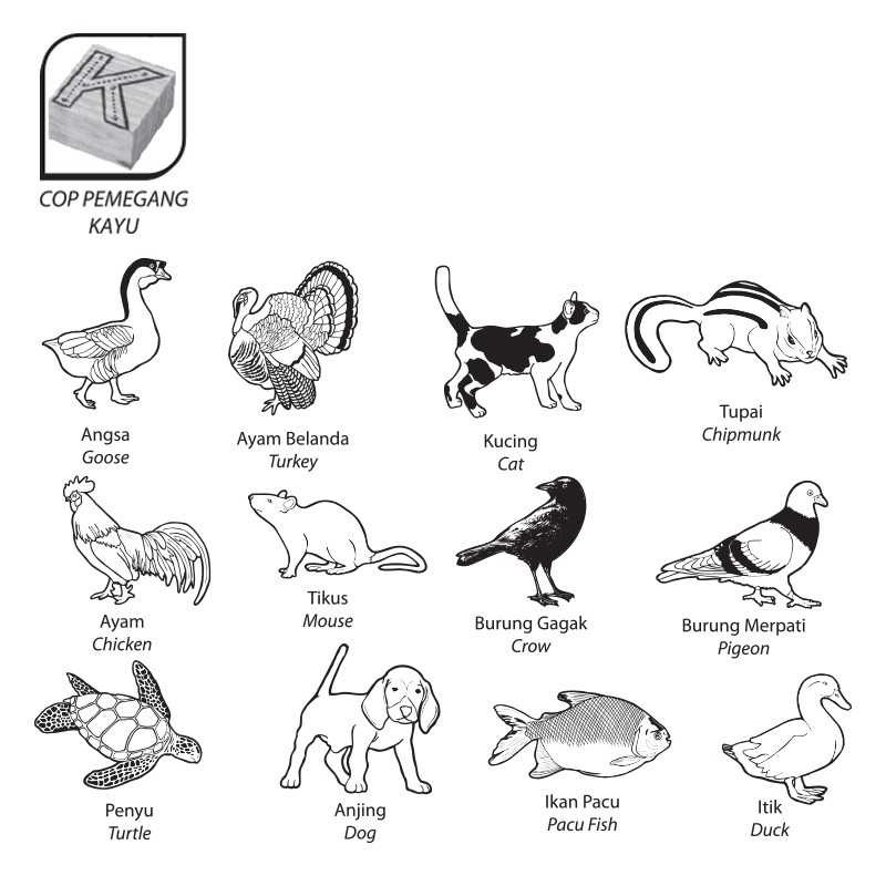 Cop Haiwan Omnivor, Hobbies & Toys, Stationery & Craft, Stationery ...