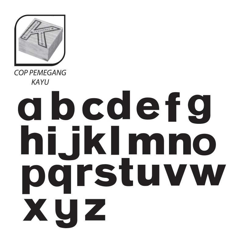 Cop Huruf Kecil (P), Hobbies & Toys, Stationery & Craft, Stationery ...