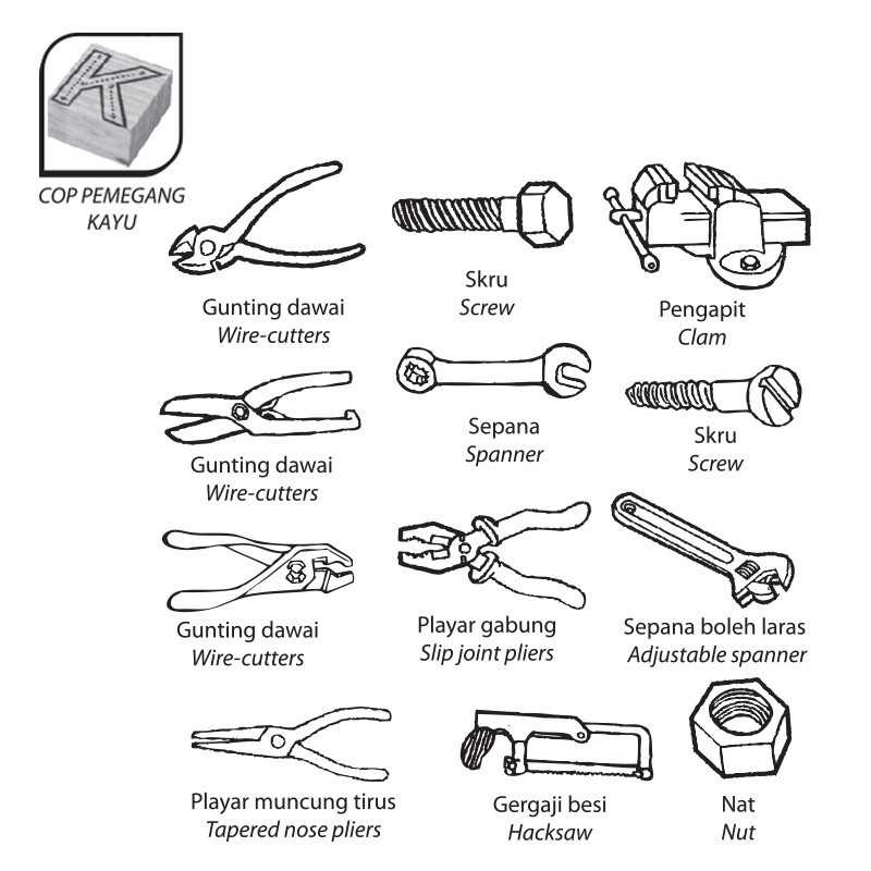 Cop Peralatan Bengkel, Hobbies & Toys, Stationery & Craft, Stationery ...