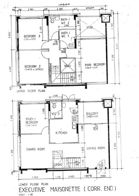 Corner & High Floor Executive Maisonette, Property, For Sale, HDB on ...