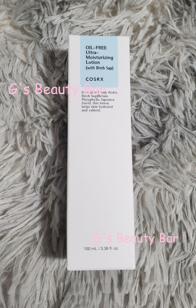 COSRX Oil Free Ultra Moisturizing Lotion (with Birch Sap) 100ml ...