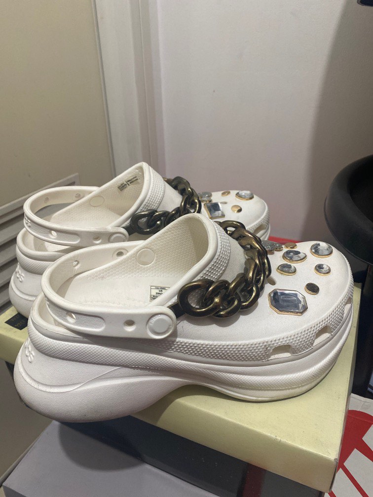 Crocs daddy something, Women's Fashion, Footwear, Wedges on Carousell