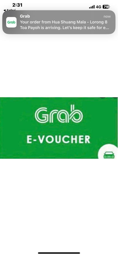 Custom grab gift card worth $1000, Tickets & Vouchers, Vouchers on ...