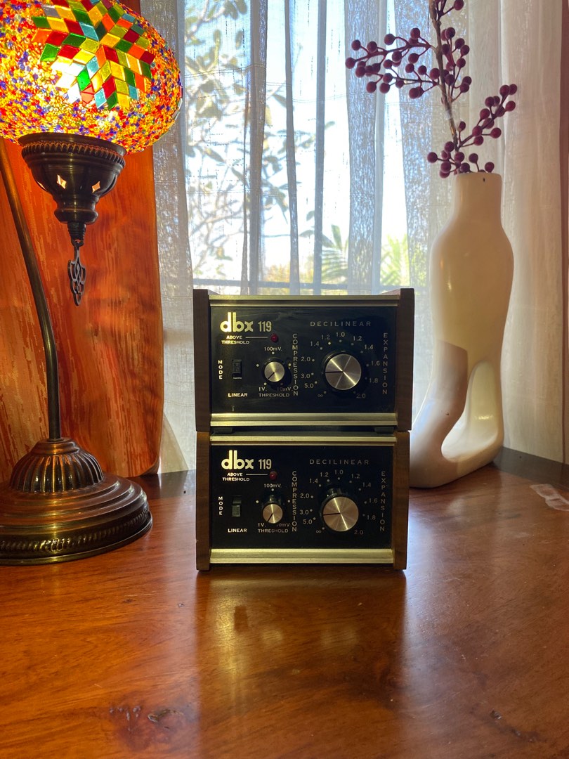 DBX 119 COMPRESSORS on Carousell