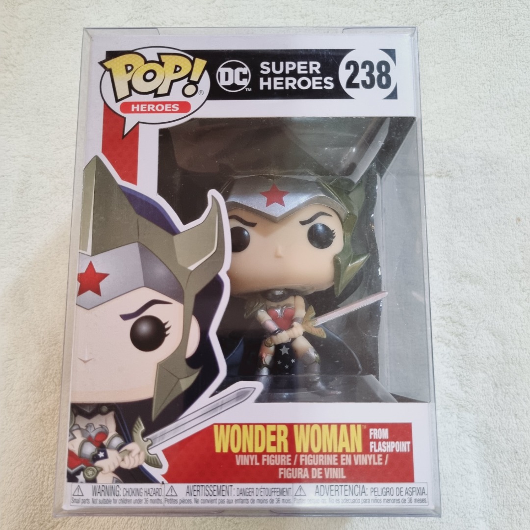 DC #238 Wonder Woman from Flashpoint Funko Pop, Hobbies & Toys, Toys ...