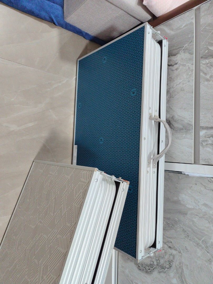 Decathlon folding table XL camping, Furniture & Home Living, Outdoor ...