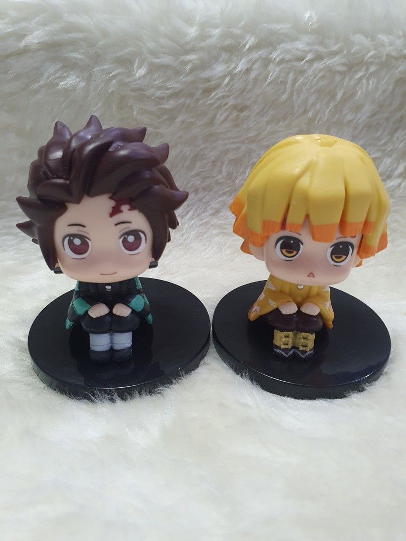 Demon Slayer Odoroki Gashapon Figurines [Tanjiro & Zenitsu], Hobbies ...