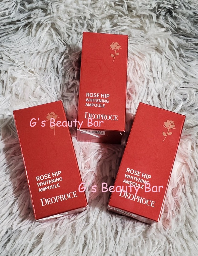 Deoproce Rose Hip Whitening Ampoule 28ml - Authentic Korean Skincare ...
