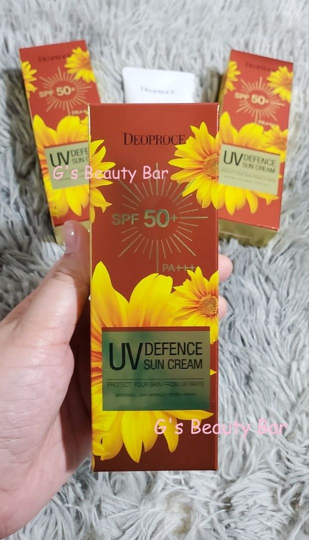 Deoproce UV Defence Sun Cream SPF50+ PA+++ 70g - Authentic Korean ...