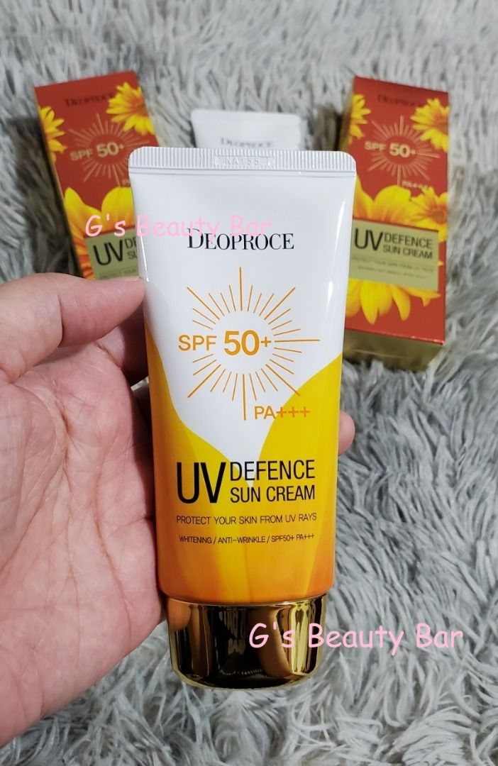 Deoproce UV Defence Sun Cream SPF50+ PA+++ 70g - Authentic Korean Skincare on Carousell