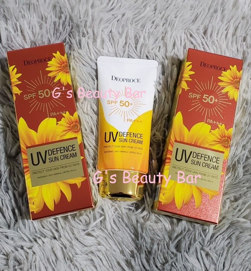 Deoproce UV Defence Sun Cream SPF50+ PA+++ 70g - Authentic Korean ...