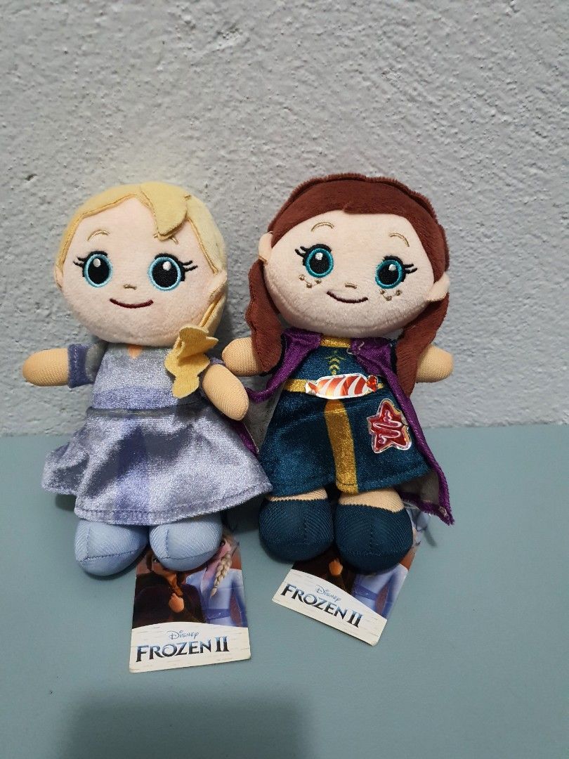 Disney Frozen 2 Elsa and Ana Plush Toys Set on Carousell