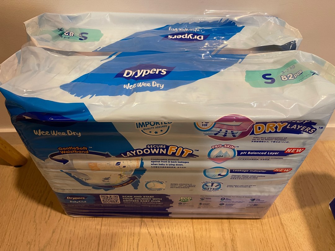 Drypers baby diapers| NB | S, Babies & Kids, Bathing & Changing ...