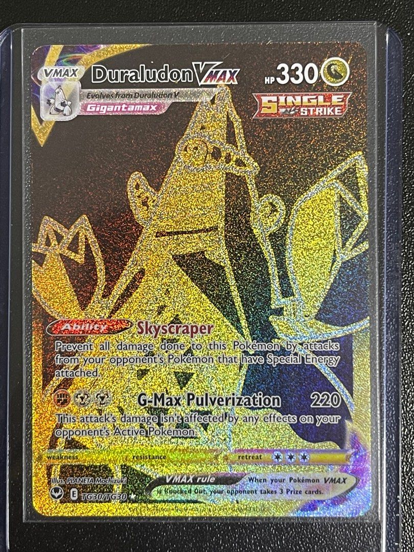 Duraldon VMAX Gold Silver Tempest, Hobbies & Toys, Toys & Games on ...