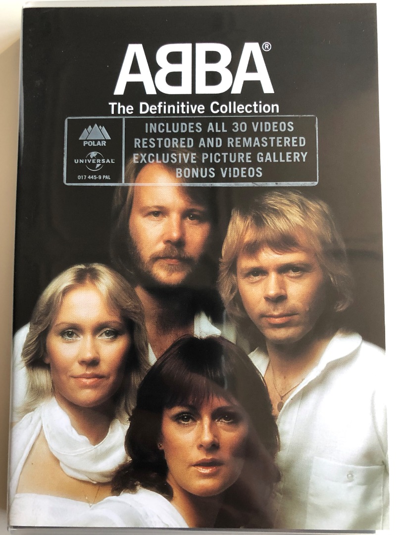 DVD: ABBA The Definitive Collection (PAL), Hobbies & Toys, Music ...