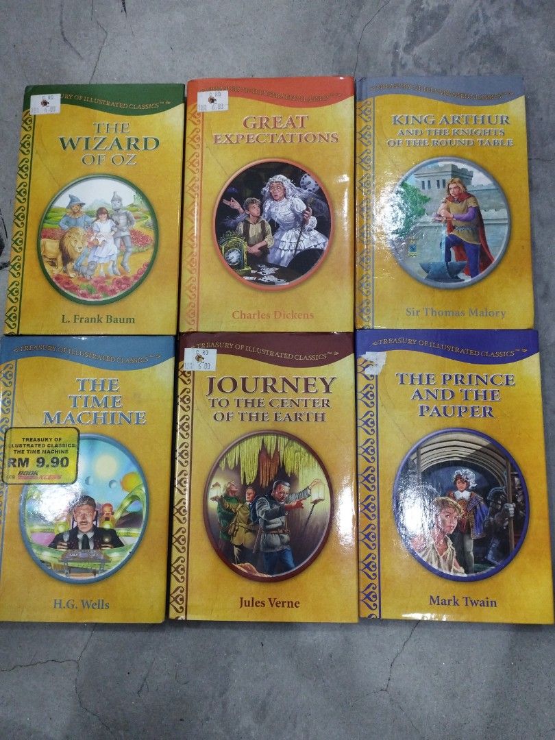 (ENG) Story Books series , Treasury Of Illustrated Classic, Hobbies & Toys, Books & Magazines ...